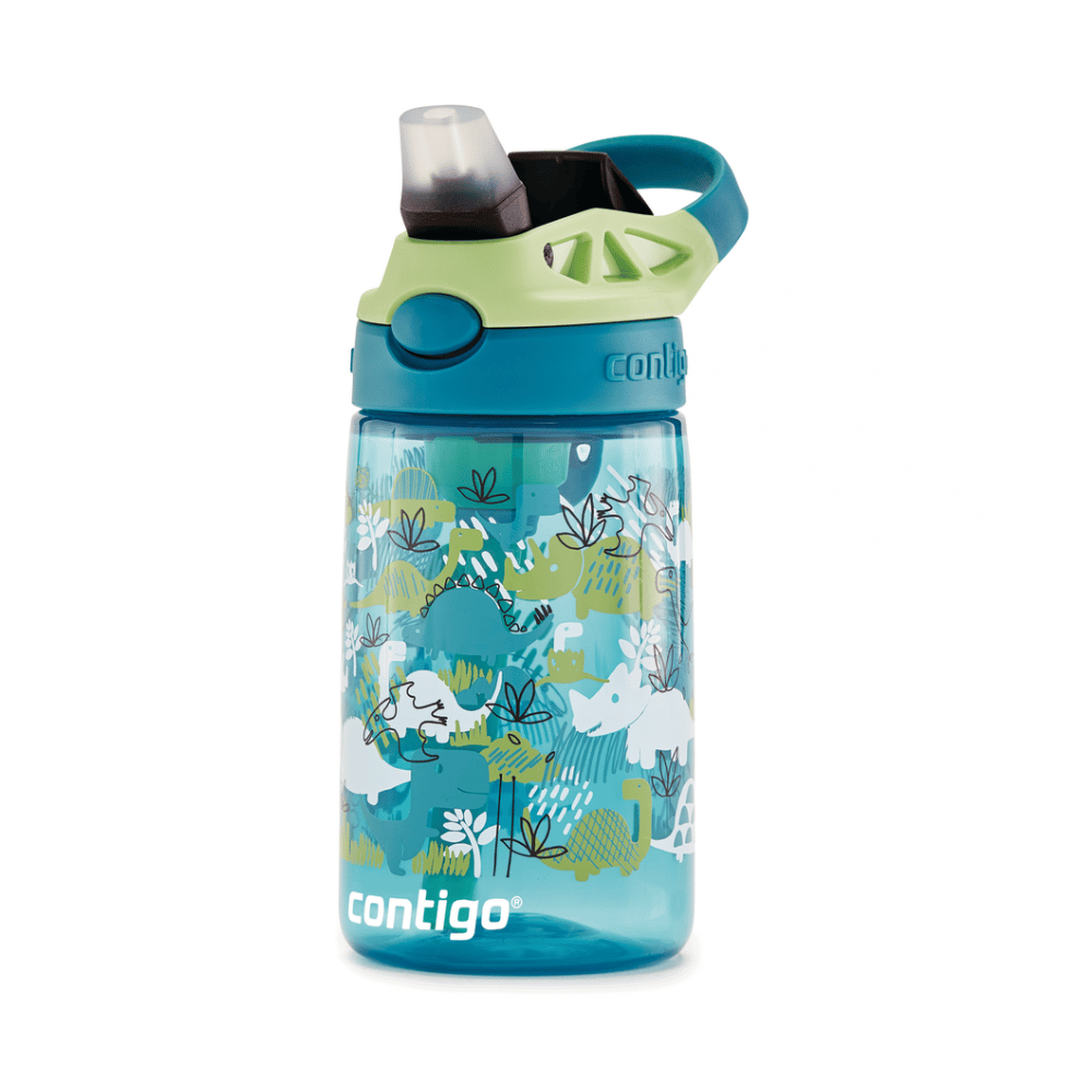 BOTELLA INFANTIL CONTIGO KIDS AUTOSPOUT® CON SORBETE 14OZ 414ML DINO ...