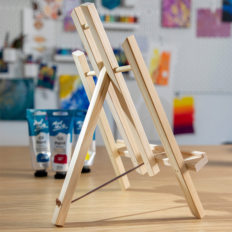 CABALLETE CON LIENZO 20X30CM MEDIO MONT MARTE - Ofismart